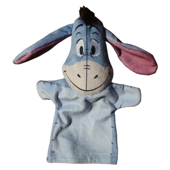 Disney | Toys | Vtg Disney Eeyore Blue Donkey Hand Puppet Winnie The ...